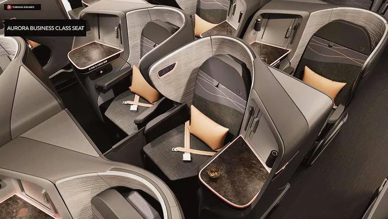 First Look at Turkish Airlines' Swanky New Business Class Seats - The ...