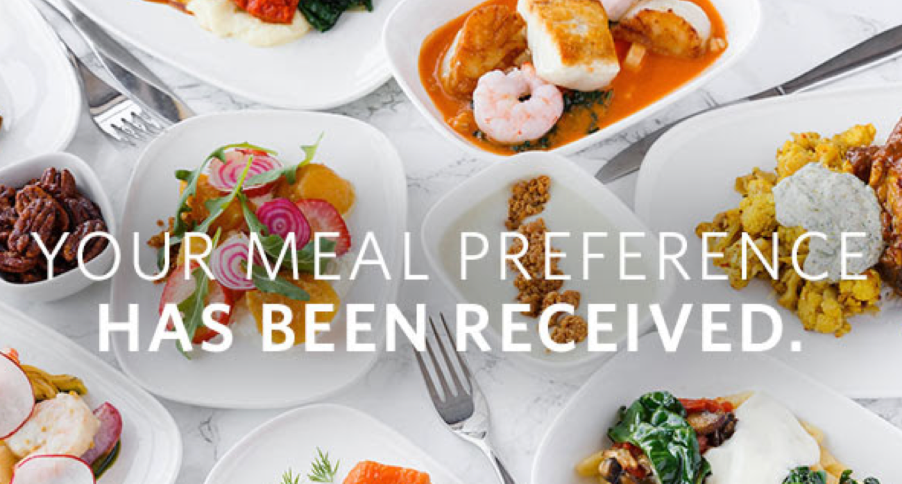 We Tried Delta's First Class Meal Pre-Selection — Here's How it Works ...