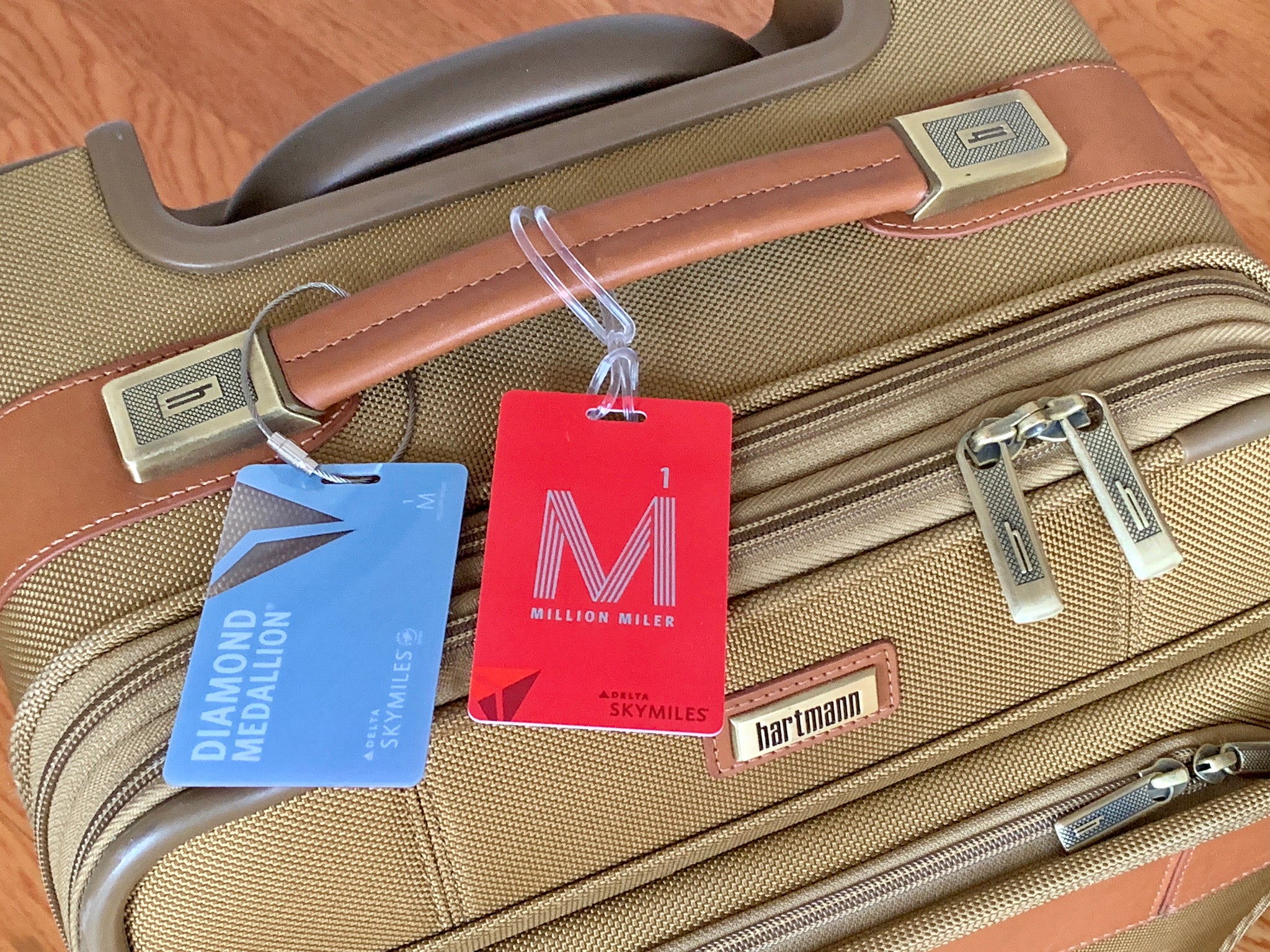 Delta Now Sending Brag Tags to Million Milers — Here's What They Look ...