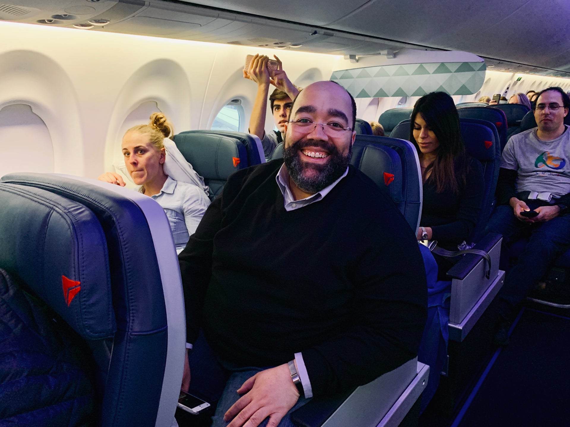 Aboard the Airbus A220 Inaugural Flight on Delta - The Points Guy