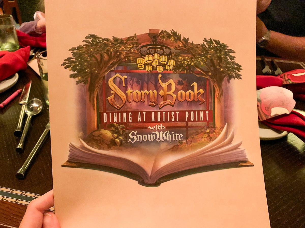 Storybook Dining at Artist Point With Snow White: Our Review - The ...