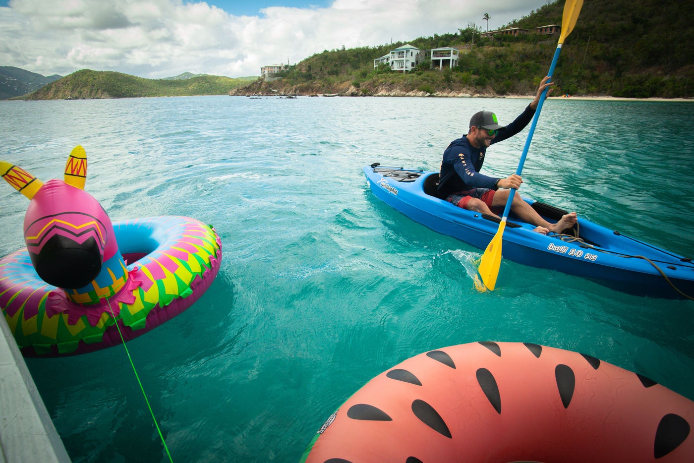 There's a New Swim-Up Taco Bar in the US Virgin Islands