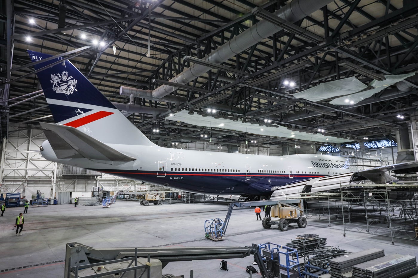 Another 747 for the Books: British Airways Unveils Its 'Landor' Retro ...