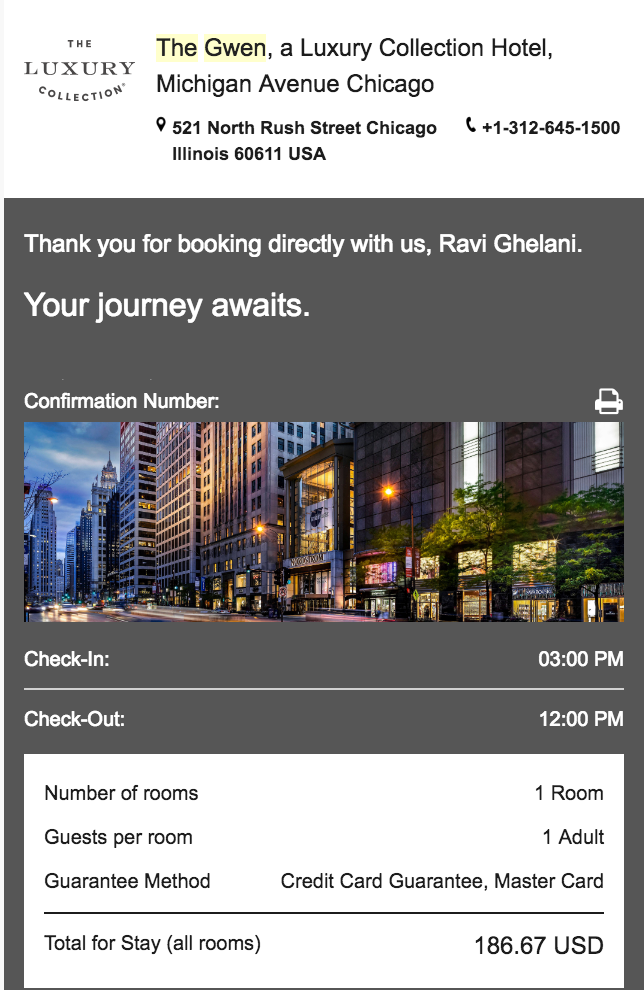 Hotel Review: The Gwen Chicago - The Points Guy