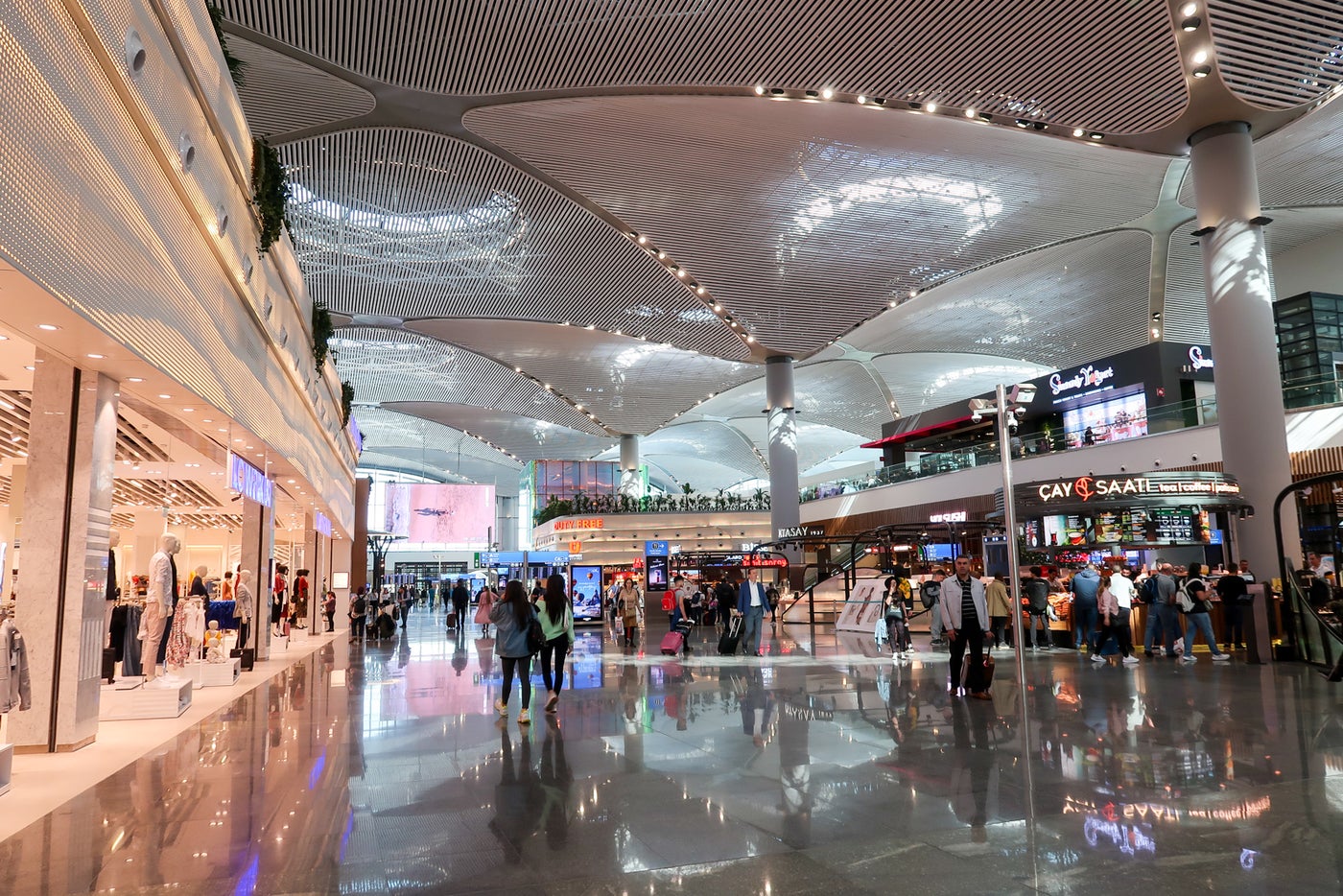 Inside New Istanbul Airport - the Largest Airport Terminal