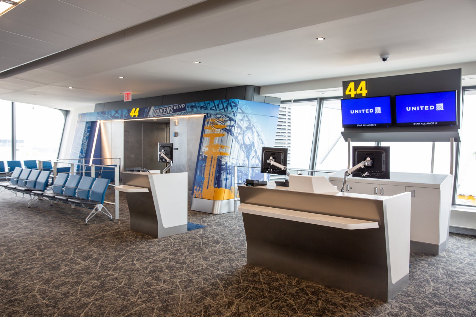 United Opens Lounge as It Moves Operations to LaGuardia's New Terminal ...