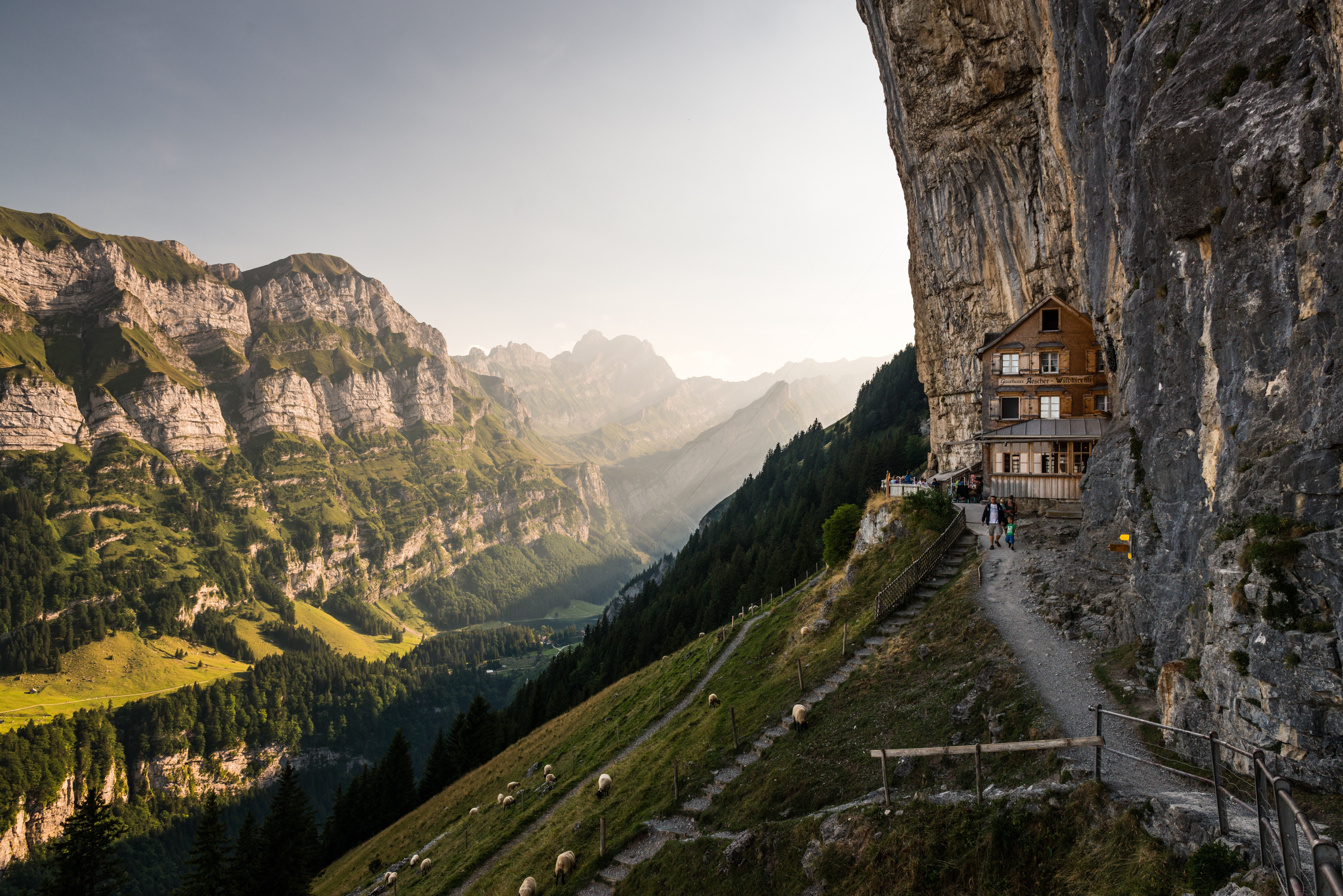 Switzerland's Famous Cliffside Restaurant Just Reopened for the Season ...