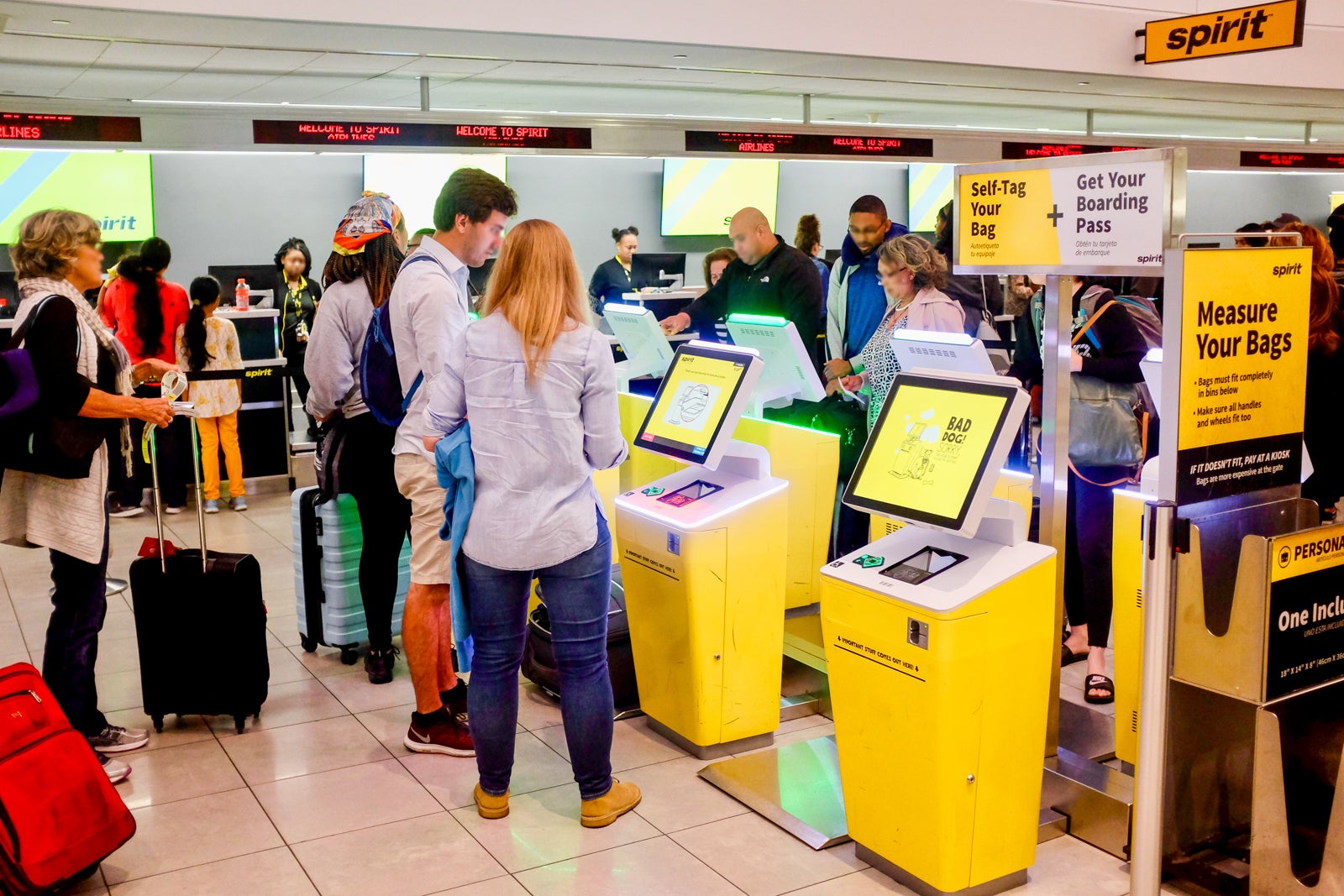 Absolutely No Frills: Flying Spirit's A321 From Baltimore to Fort ...