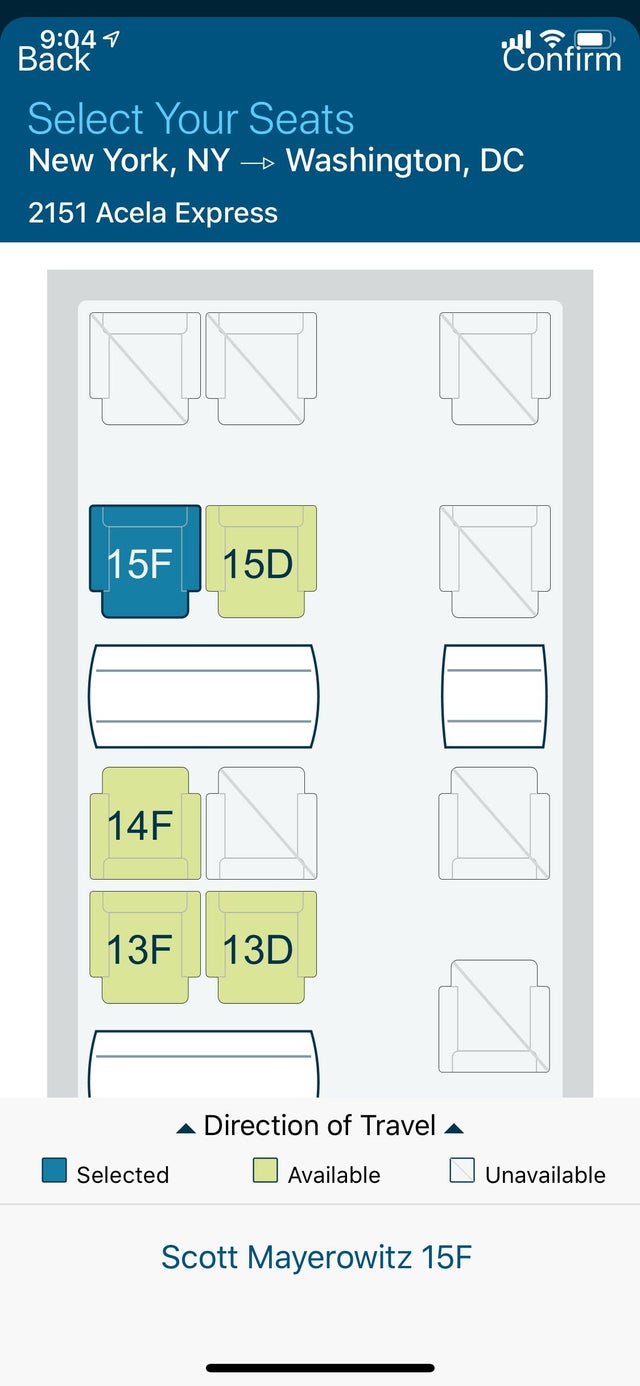 A Review of Amtrak's Acela Express in First Class - The Points Guy