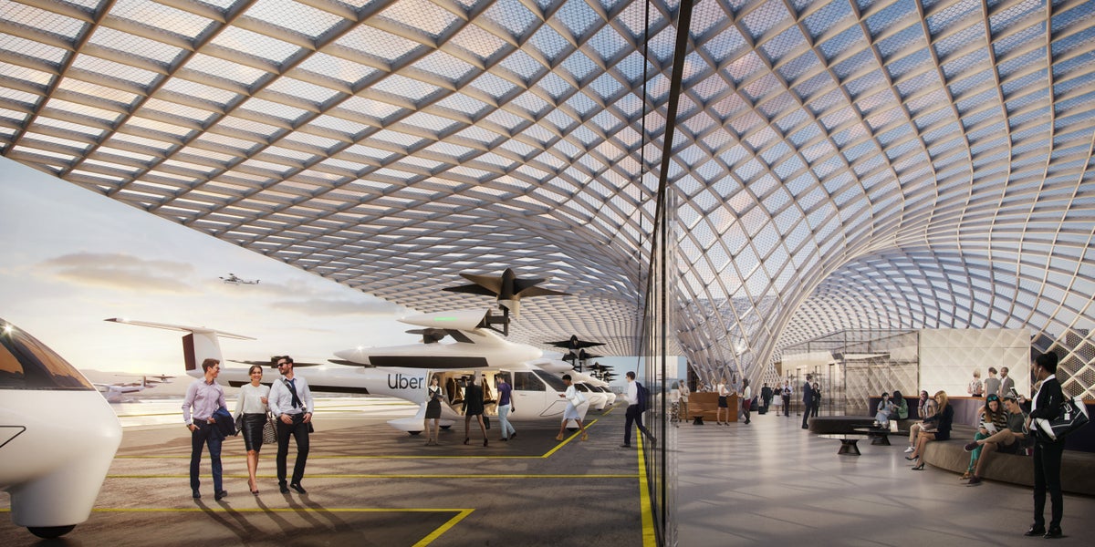 Heres' What Uber's Future 'Skyports' Might Look Like - The Points Guy