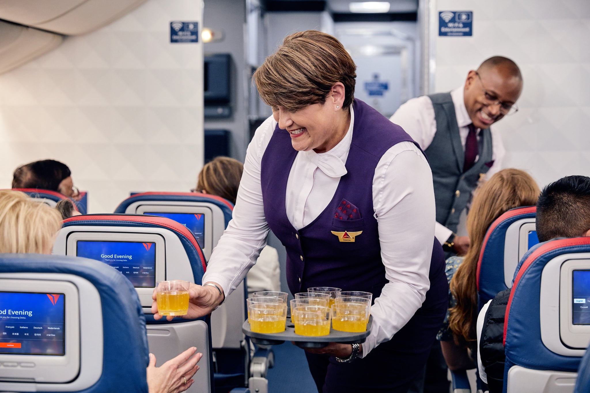 Delta's Coach International Passengers Get Inflight Upgrade - The ...