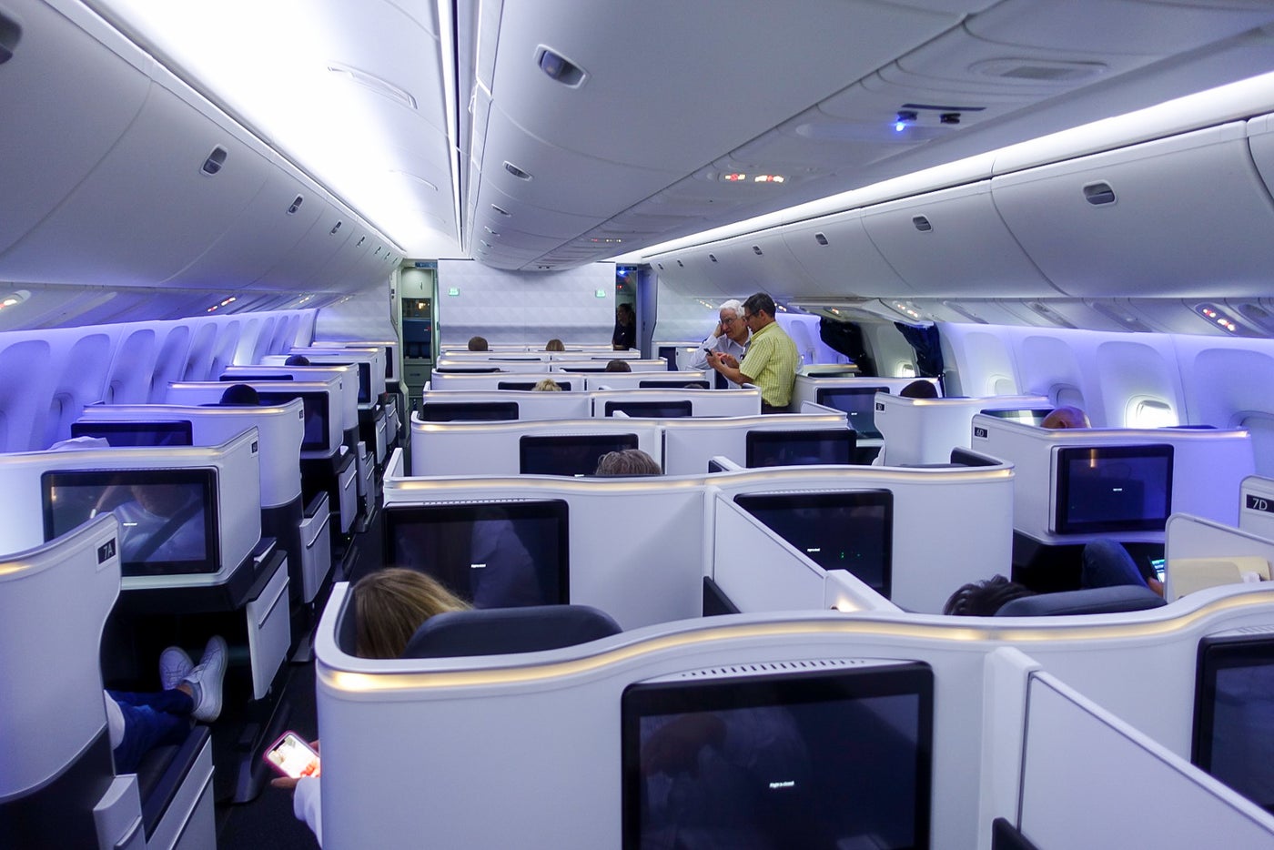 Aboard Delta's First Retrofitted 767-400ER With Brand-New Delta One Seats
