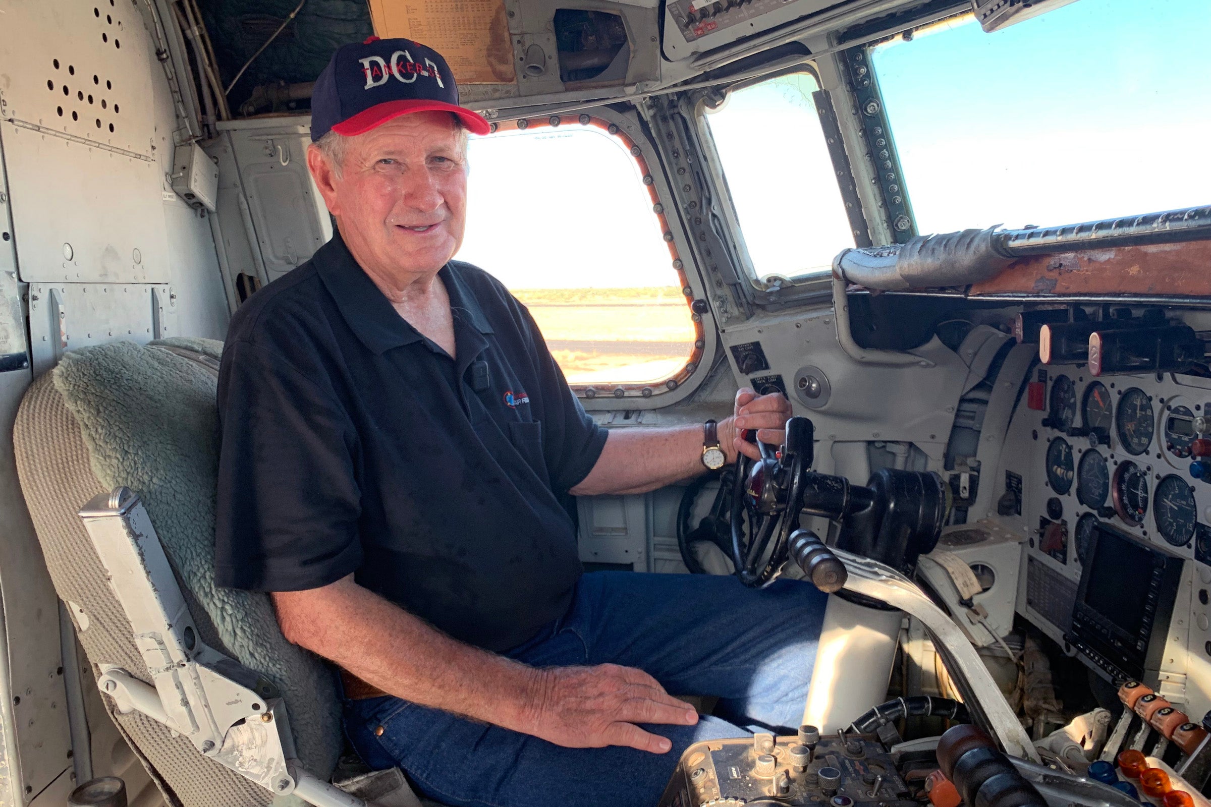 Picking up a Vintage Delta DC-7 in the 110-Degree Arizona Desert - The ...