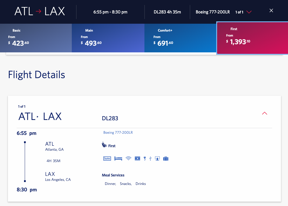 The First Scheduled Domestic Flight with Delta One Suites - The Points Guy