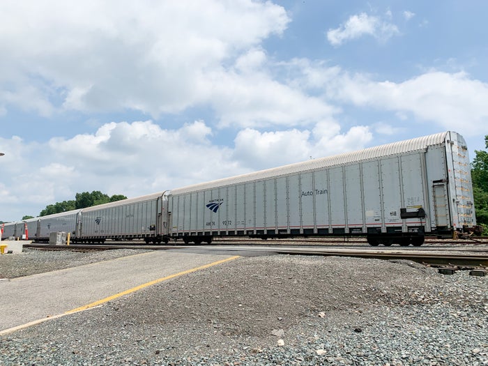 Train Review Amtraks Auto Train From Virginia To Florida