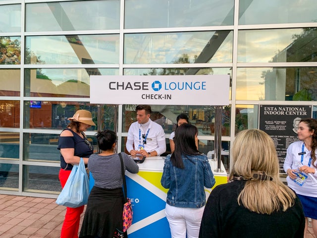 Review of the Chase Lounge at the US Open - The Points Guy