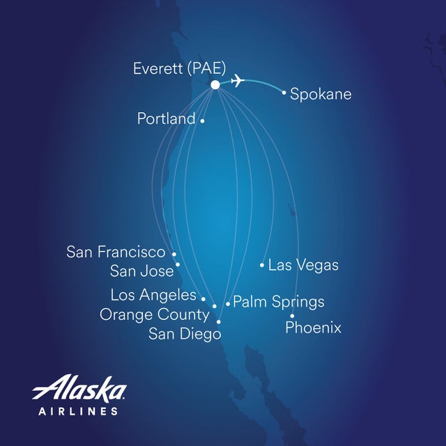 Alaska Airlines Adds Another Route from Everett's Paine Field - The ...