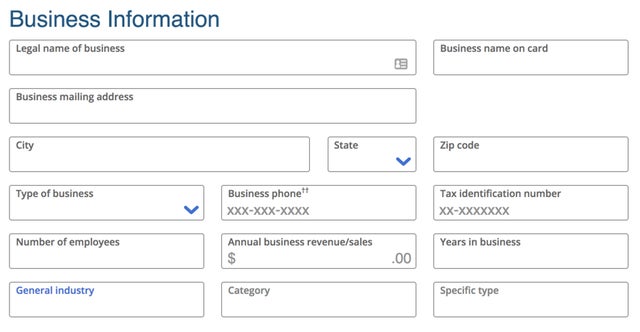 How to complete a Chase business credit card application - The Points Guy