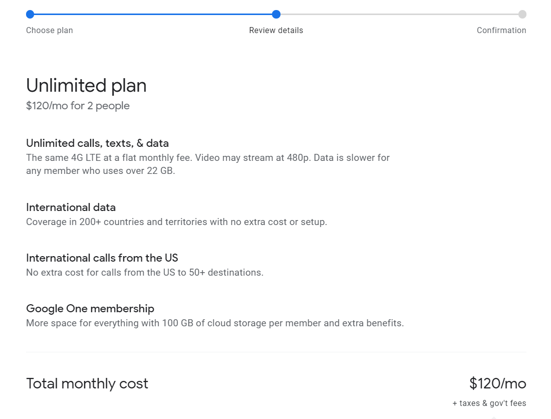 Google Fi's new Unlimited data, international calling plan - The Points Guy