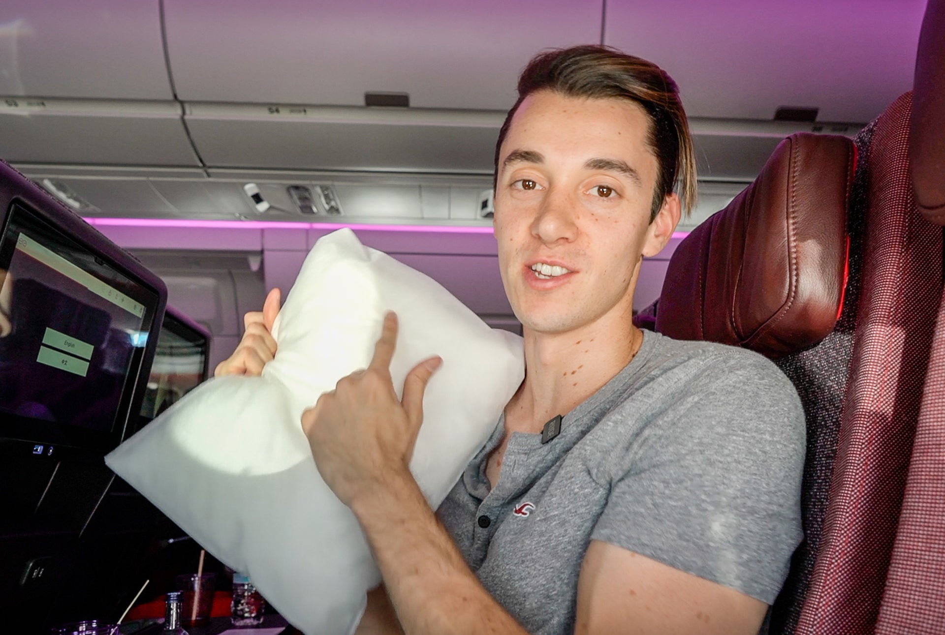 Review: Virgin Atlantic in an A350 in economy from London to New York ...