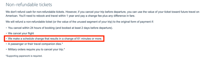 Can I get a refund if the airline changes my flight schedule? - The ...