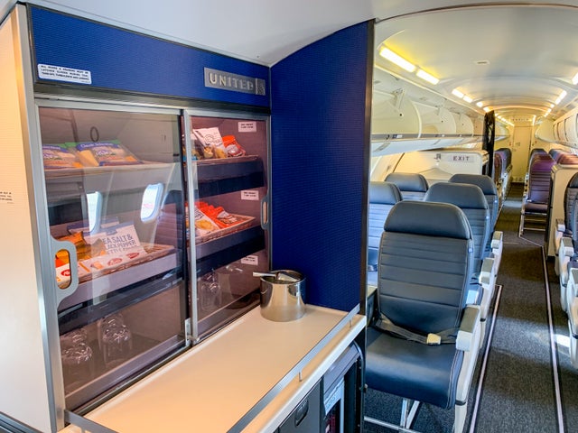 Photos: United's CRJ550, a 50-seat regional jet with first class - The ...