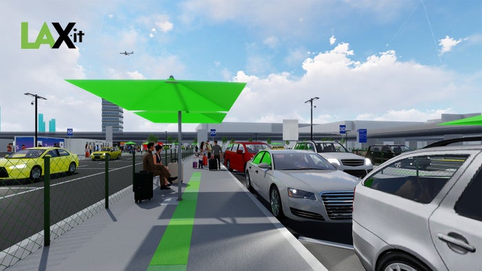 LAX to end curbside pickup for taxi, ride-hailing passengers