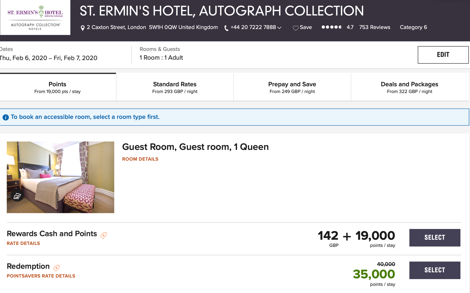 Score a Marriott category 6 hotel for only 35k points with PointSavers ...