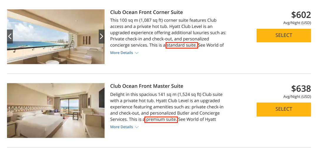 Using points to secure a suite when you make your reservation - The ...