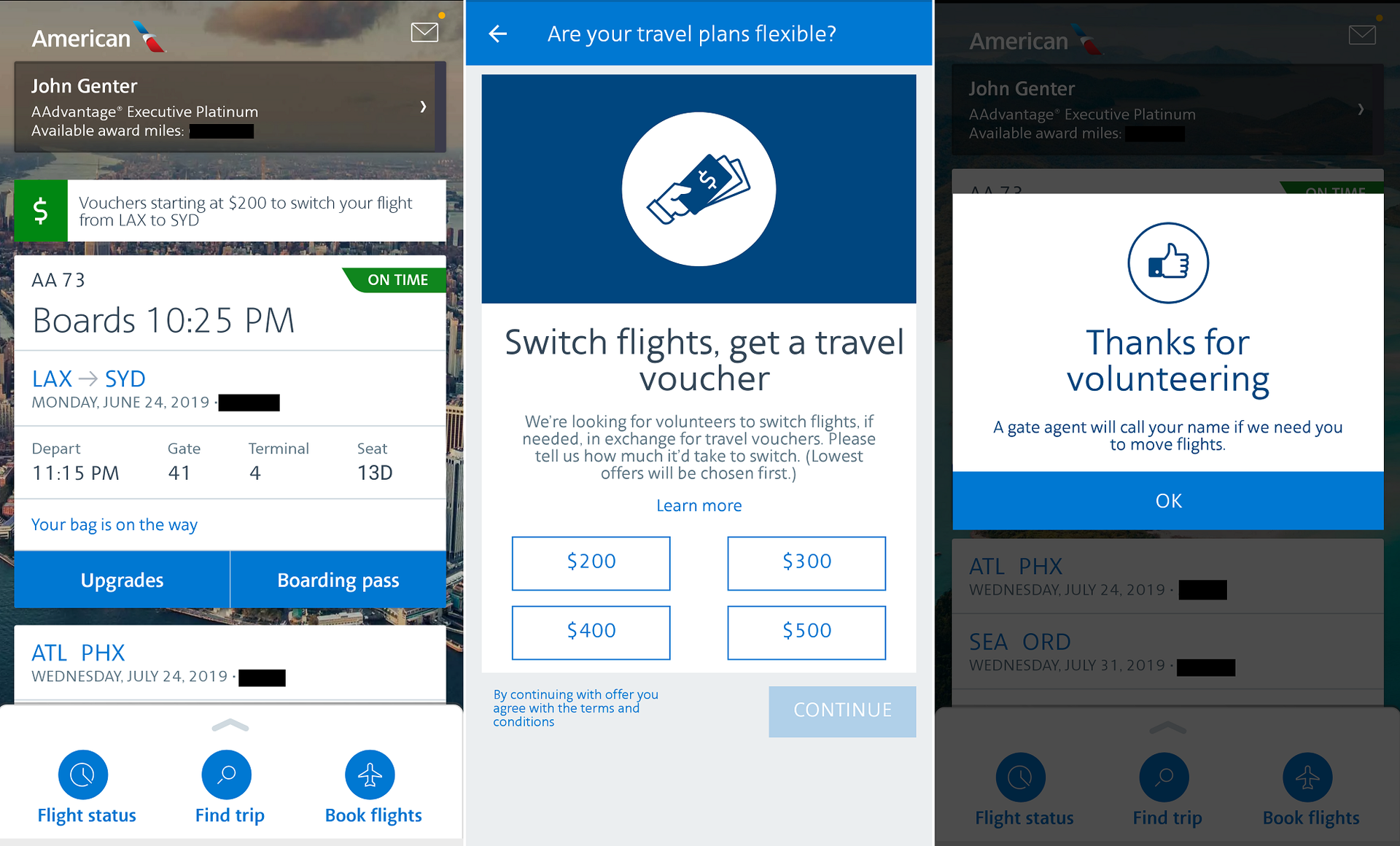 Watch out: AA changes how it handles oversold flight bump compensation ...