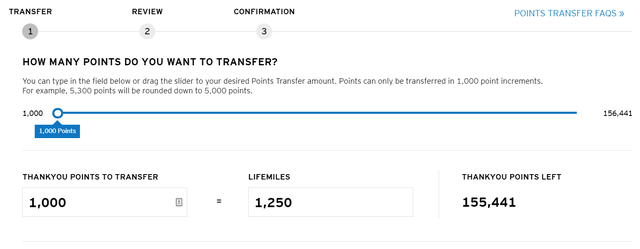 Transfer Citi ThankYou Points to LifeMiles with a 25% bonus - The ...