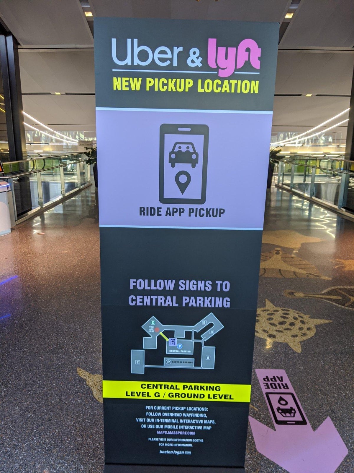 Boston Logan has a new central ride-share location - The Points Guy
