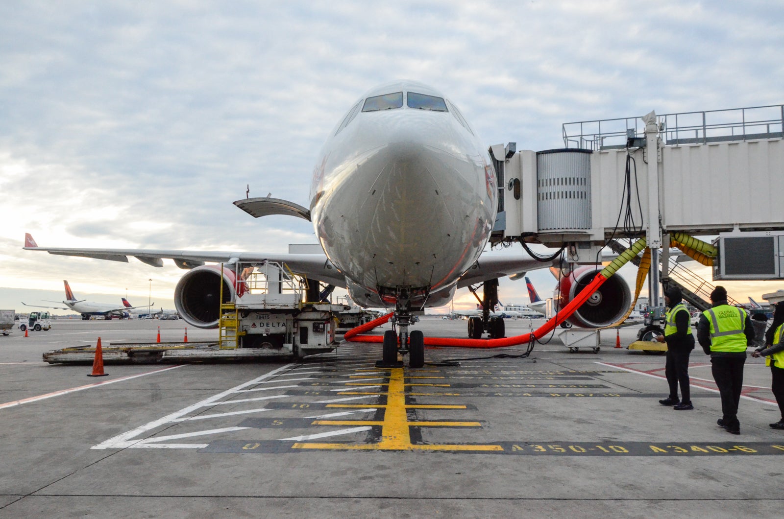 See how a Virgin Atlantic aircraft is readied for flight at JFK - The ...