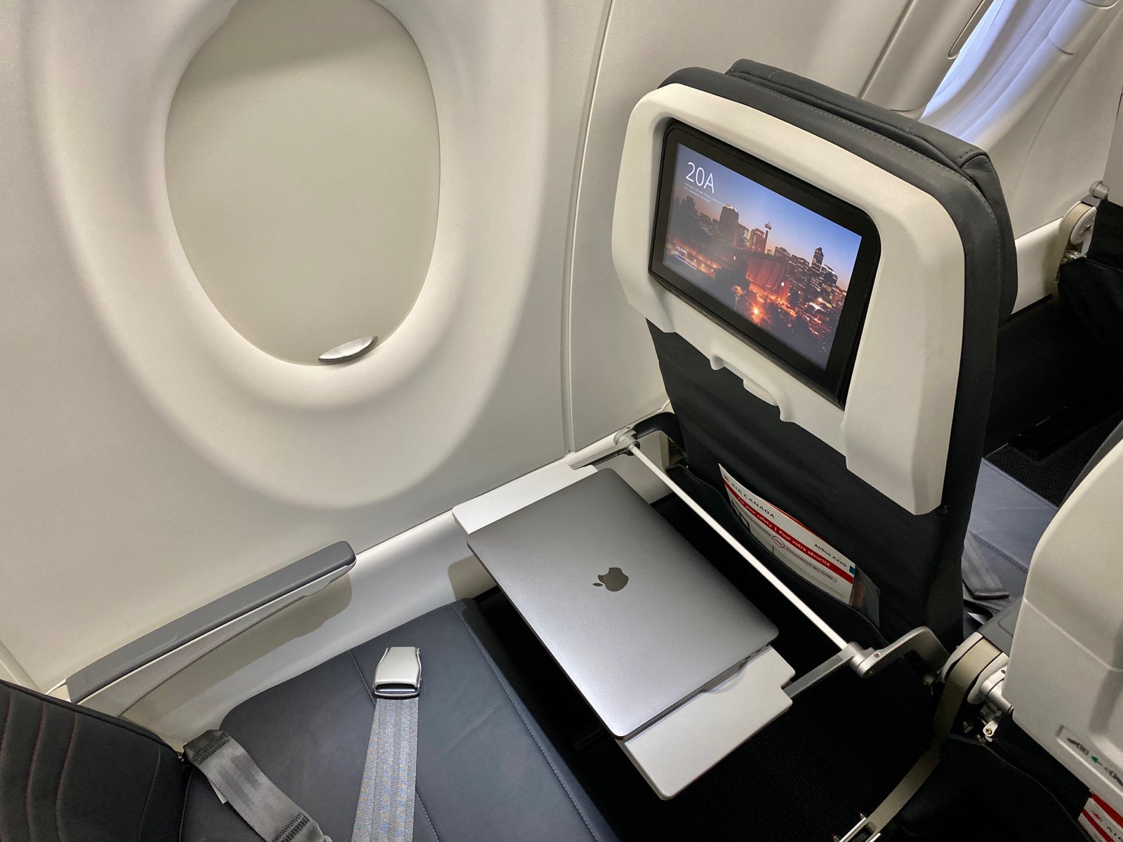 First impressions of Air Canada's brand-new Airbus A220 - The Points Guy