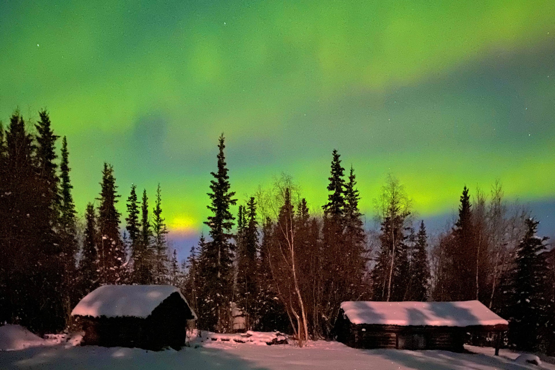 My experience catching the northern lights without leaving the US - The ...