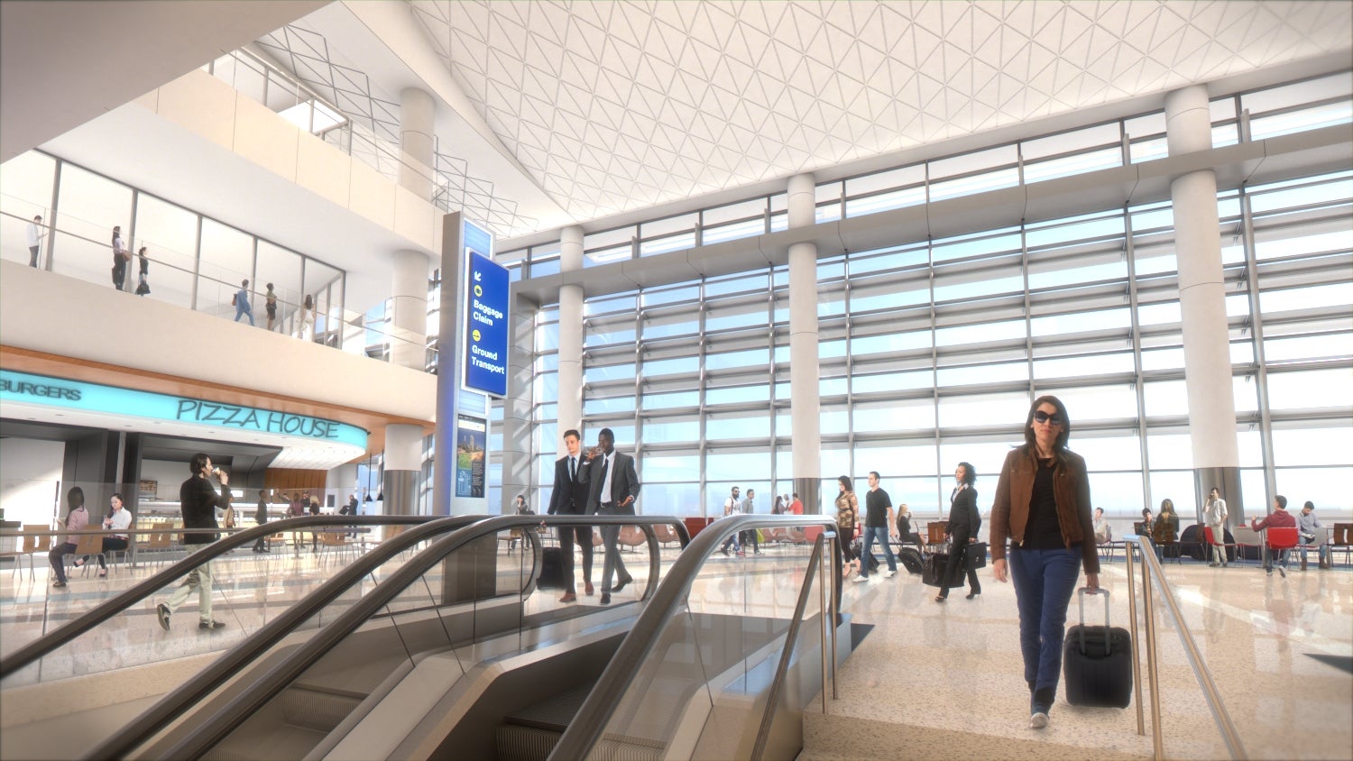 What the new Midfield Concourse at LAX will look like - The Points Guy