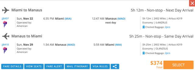Deal alert: Miami to Brazil starting at $305 round-trip nonstop - The ...