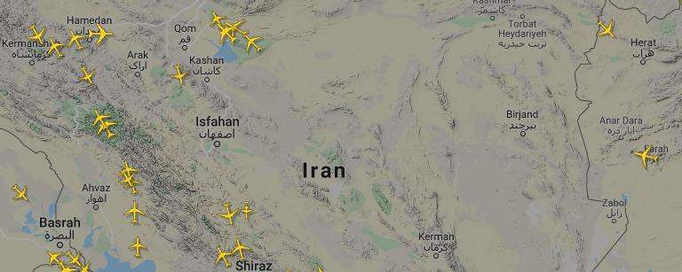 Airlines are steering clear of Iranian airspace — except these - The ...