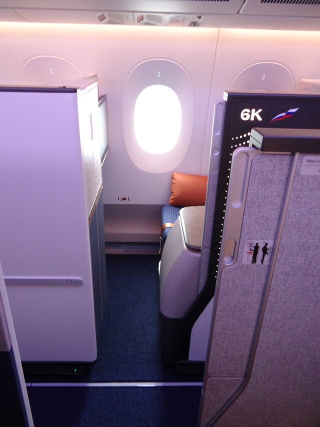 Inside the first Aeroflot Airbus A350 with biz-class suites - The ...