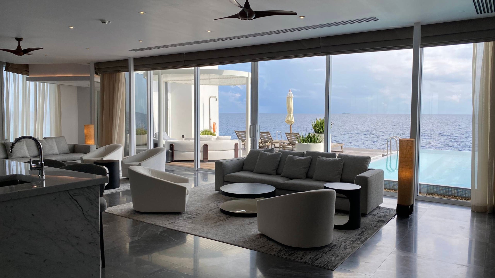 Inside The Muraka underwater villa at the Conrad Maldives - The Points Guy