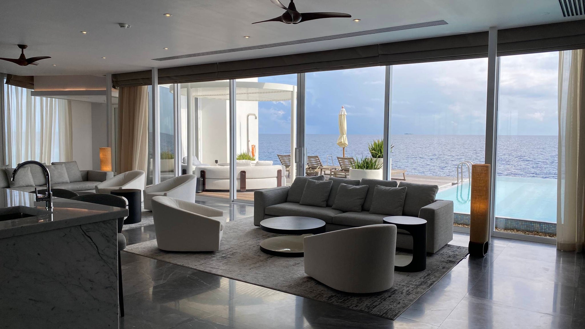 Inside The Muraka underwater villa at the Conrad Maldives - The Points Guy