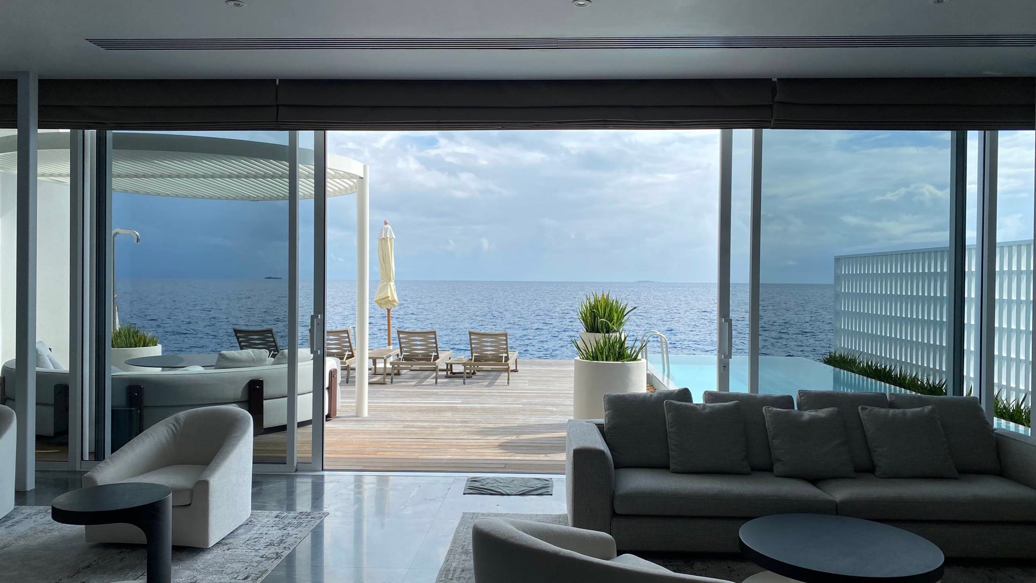 Inside The Muraka underwater villa at the Conrad Maldives - The Points Guy