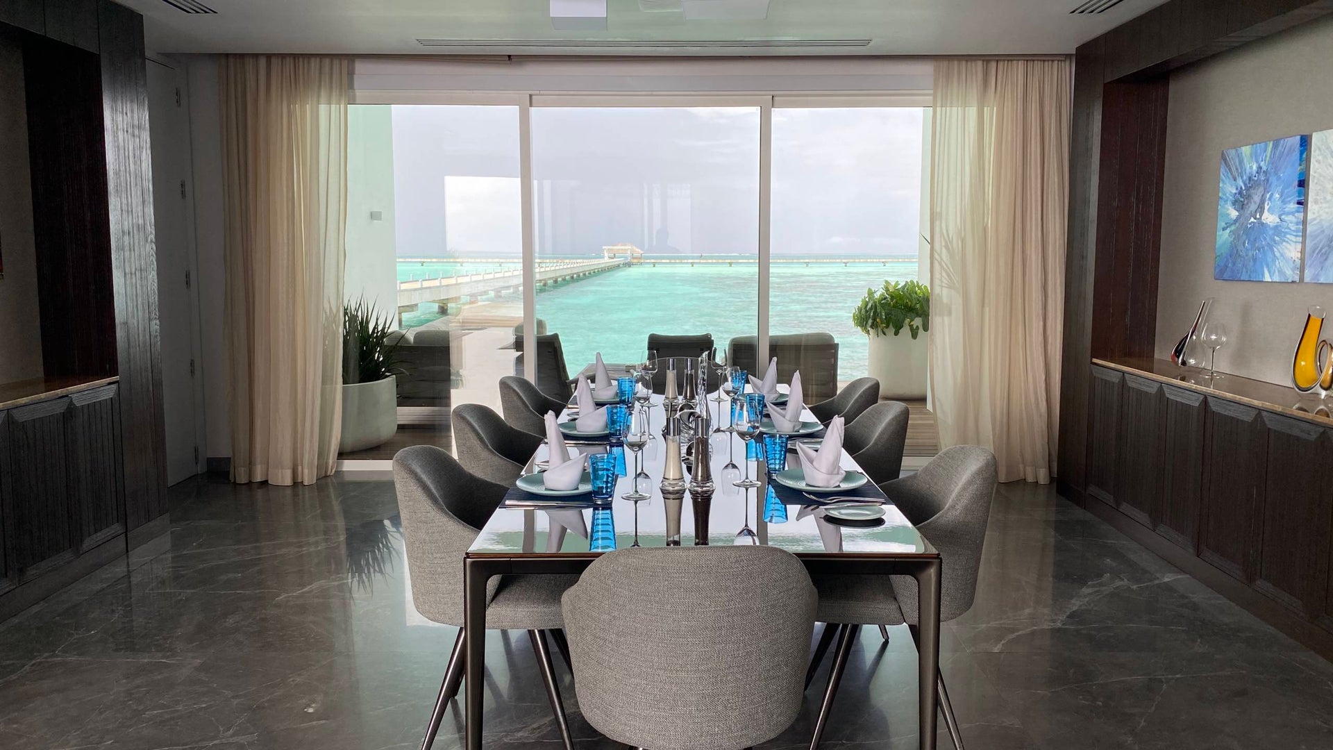 Inside The Muraka underwater villa at the Conrad Maldives - The Points Guy