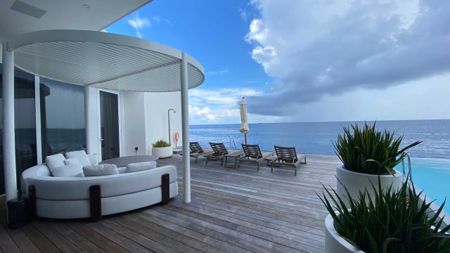 Inside The Muraka underwater villa at the Conrad Maldives - The Points Guy