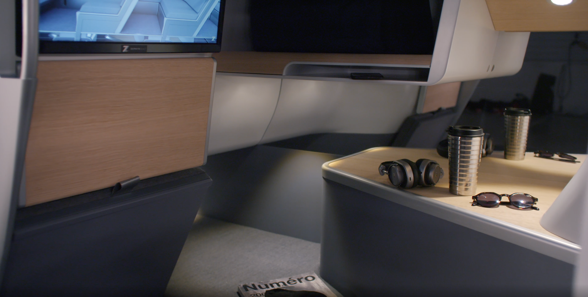 This double-decker airline seat is the stuff of budget travel dreams ...