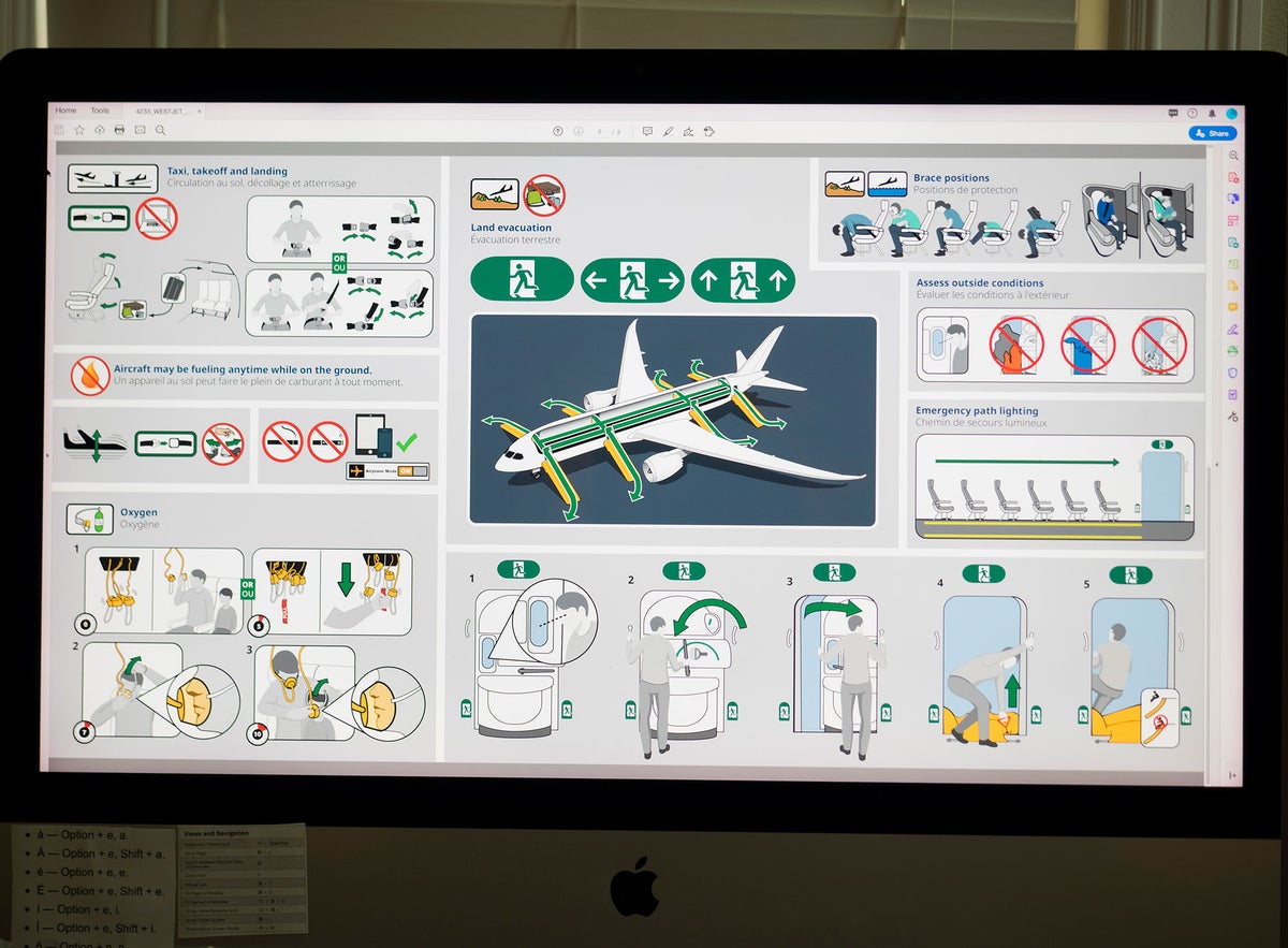 Everything you wanted to know about airline safety cards - The Points Guy