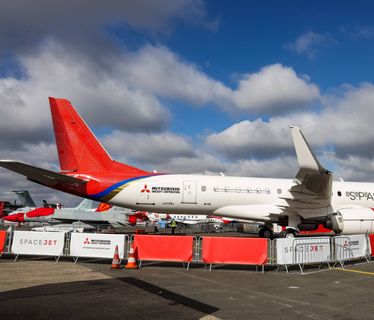 Mitsubishi SpaceJet lifts off - The Points Guy