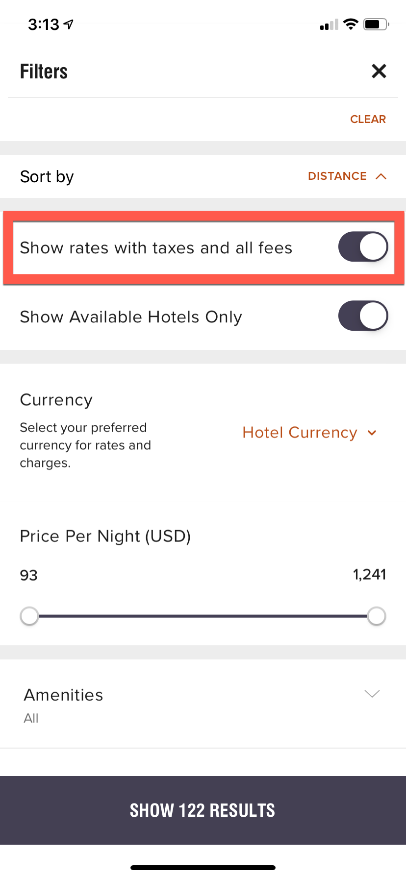 See the true cost of your stay with Marriott's 'all in' pricing button ...