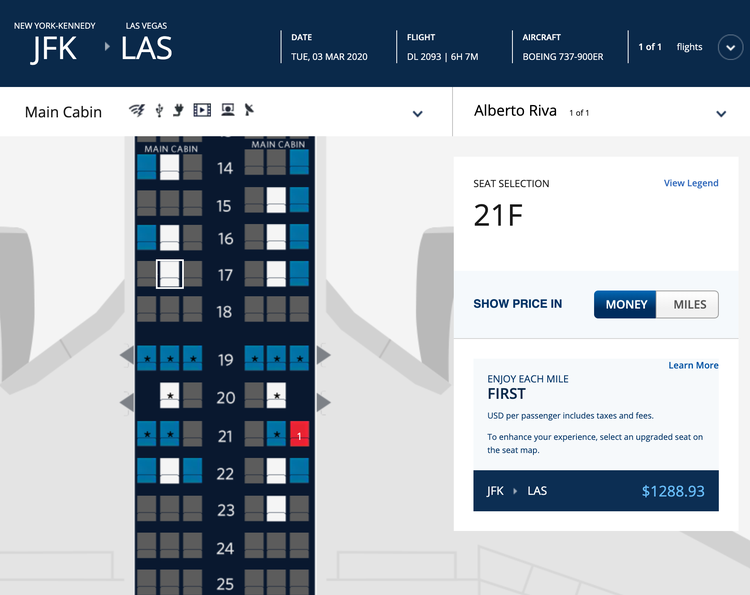 Flight review: Delta first class New York - Las Vegas on the 737 - The ...