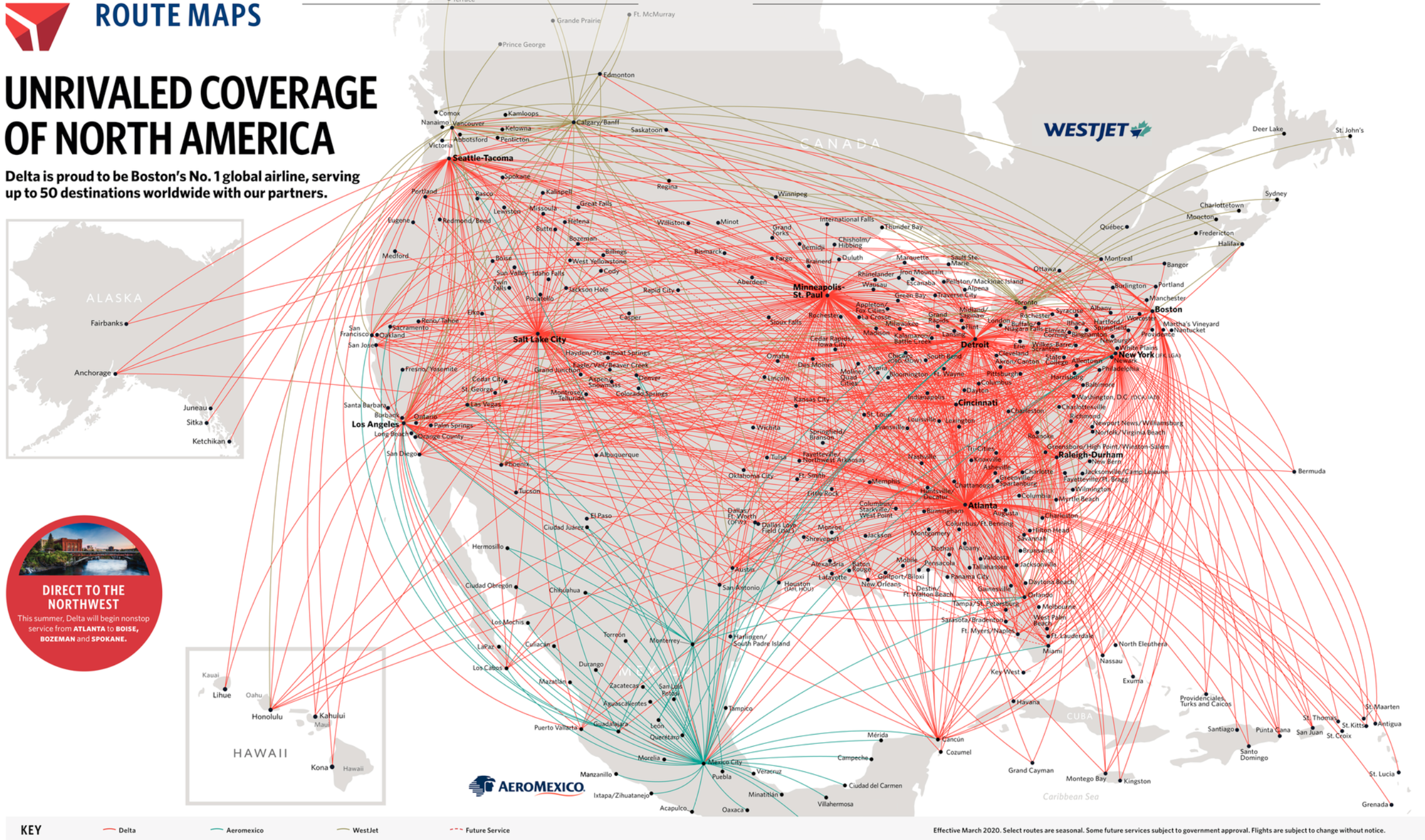 What Will US Airline Route Maps Look Like After The Coronavirus 